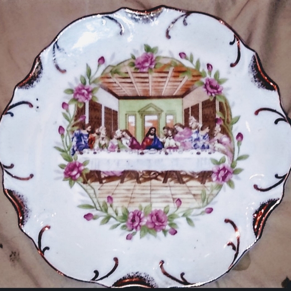 Other | 8 Porcelain Last Supper Plate | Poshmark